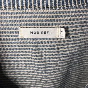 Mod Ref | Jackets & Coats | Mod Ref Striped Jacket | Poshmark